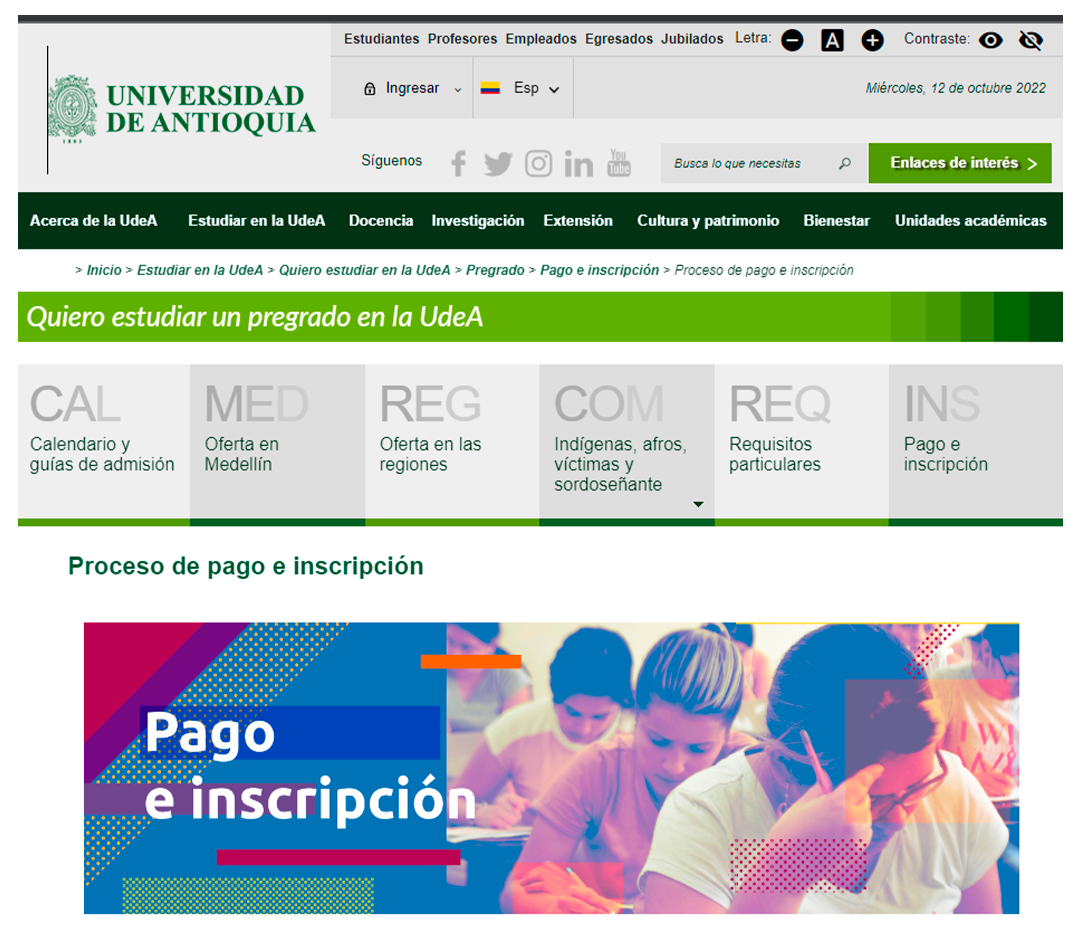 ¡Ya puedes consultar tu citación para el examen de admisión a la UdeA!